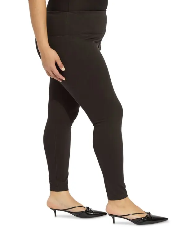 Lyssé Denim-look Leggings - Black