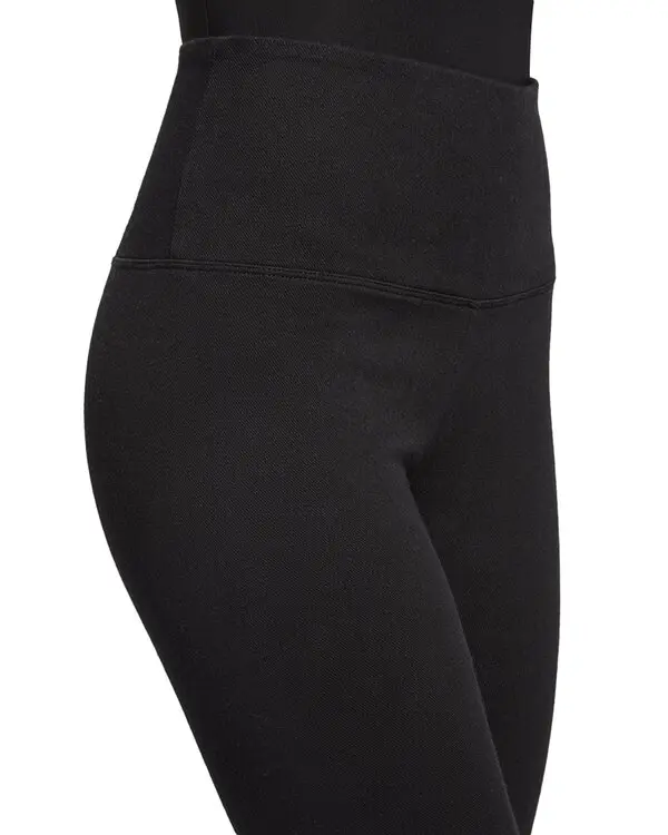 Lyssé Denim-look Leggings - Black