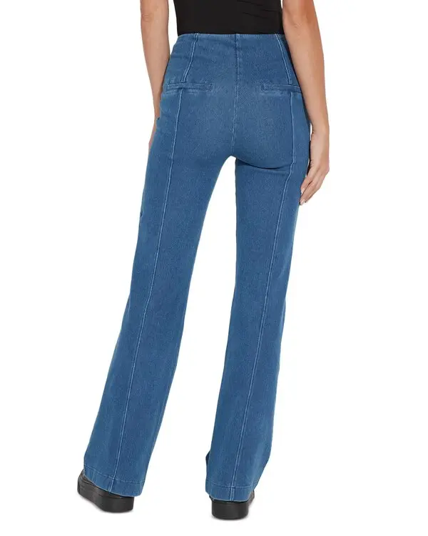 Lyssé Plus Pull-on Trouser Jeans - Mid Wash
