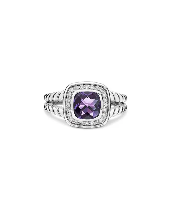David Yurman Petite Albion Ring - Amethyst