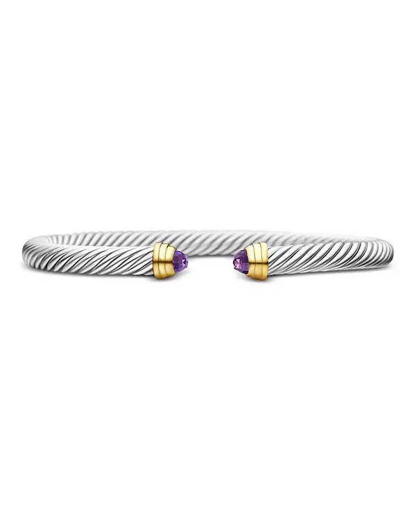 David Yurman Cable Classics Bracelet - Amethyst