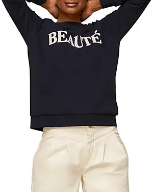Whistles Beaute Logo Sweatshirt