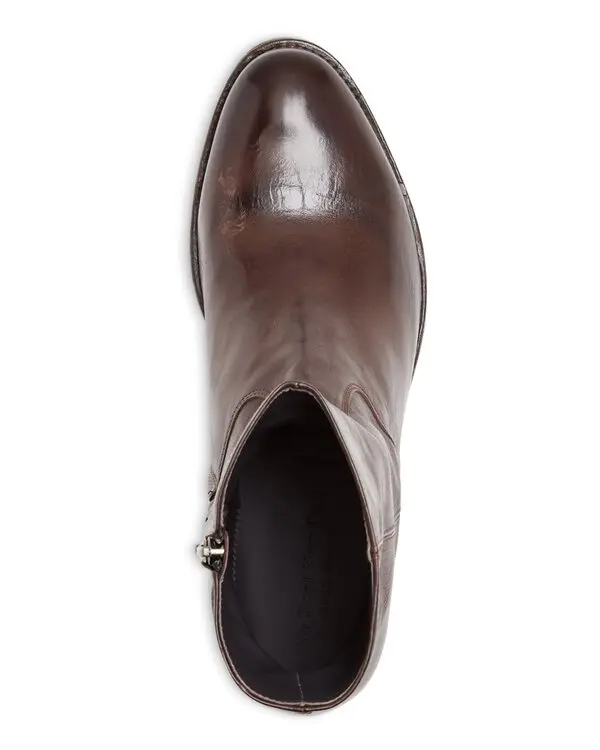 To Boot New York Belvedere Ankle Boots - Dark Brown