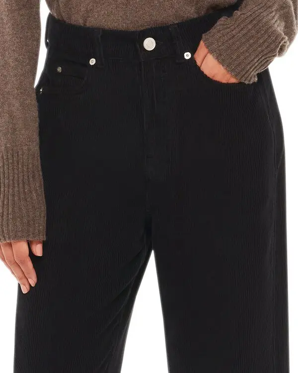 Whistles High-rise Cropped Corduroy Trousers