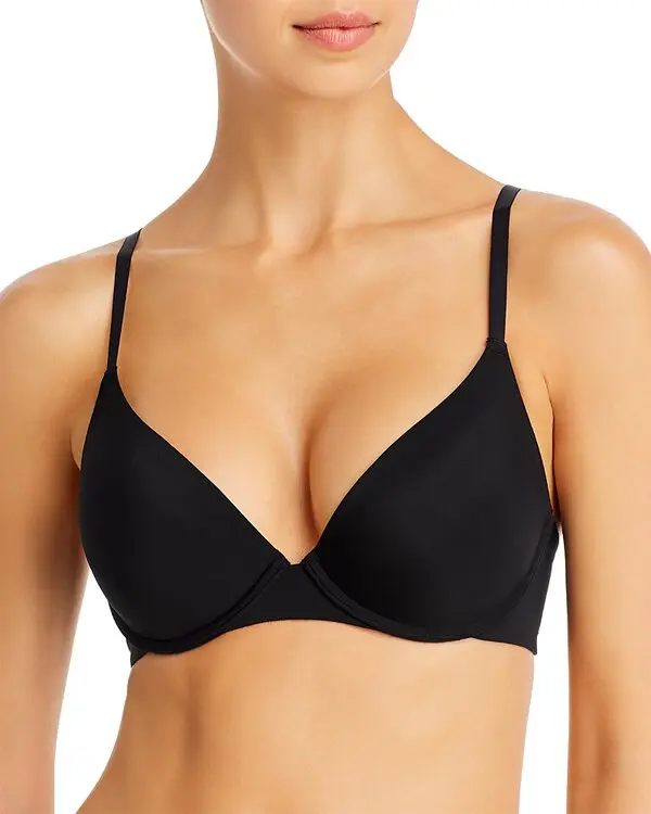 Natori Minimal Convertible Push-up Bra - Black