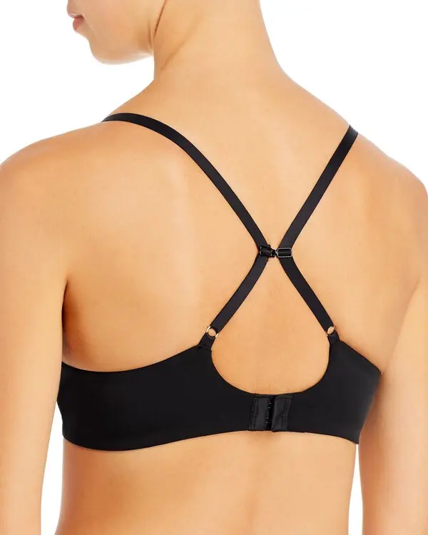 Natori Minimal Convertible Push-up Bra - Black
