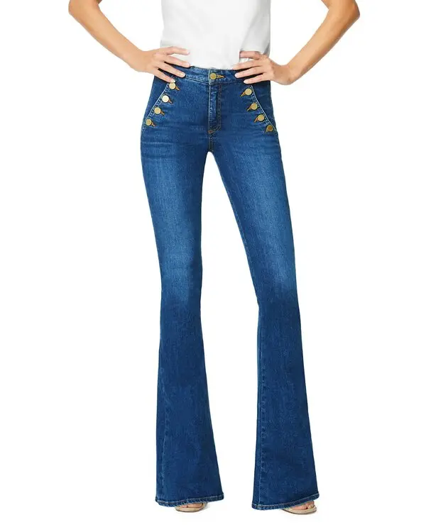 Ramy Brook Helena High-rise Flared Sailor Jeans - Medium Wash