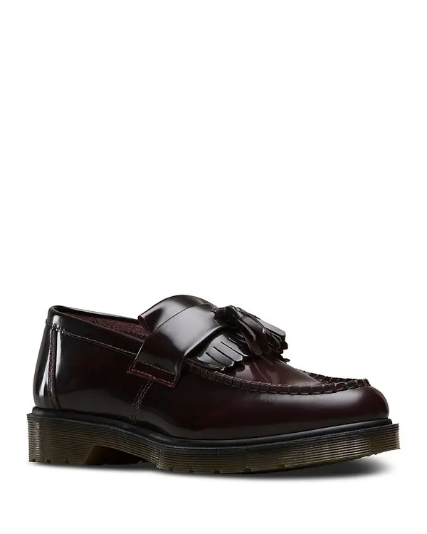 Dr. Martens Adrian Moc Toe Loafers - Burgundy