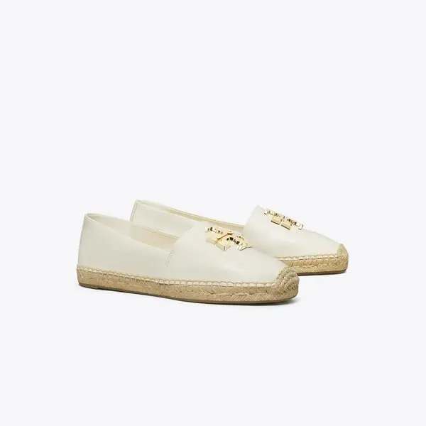 Tory Burch Eleanor Espadrille - Light Cream