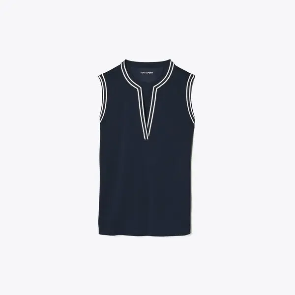 Tory Burch Tech Piqué Tunic Tank
