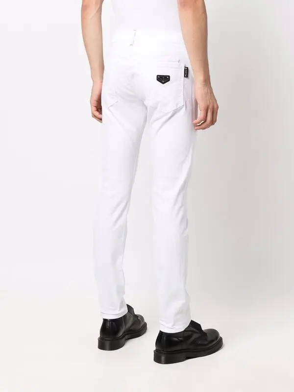 Philipp Plein Logo-plaque Skinny Jeans