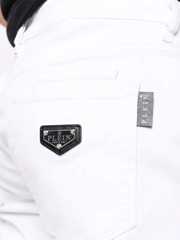 Philipp Plein Logo-plaque Skinny Jeans