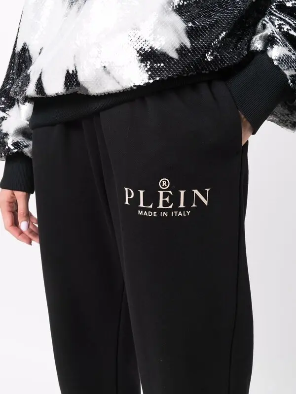 Philipp Plein Iconic Logo Trackpants