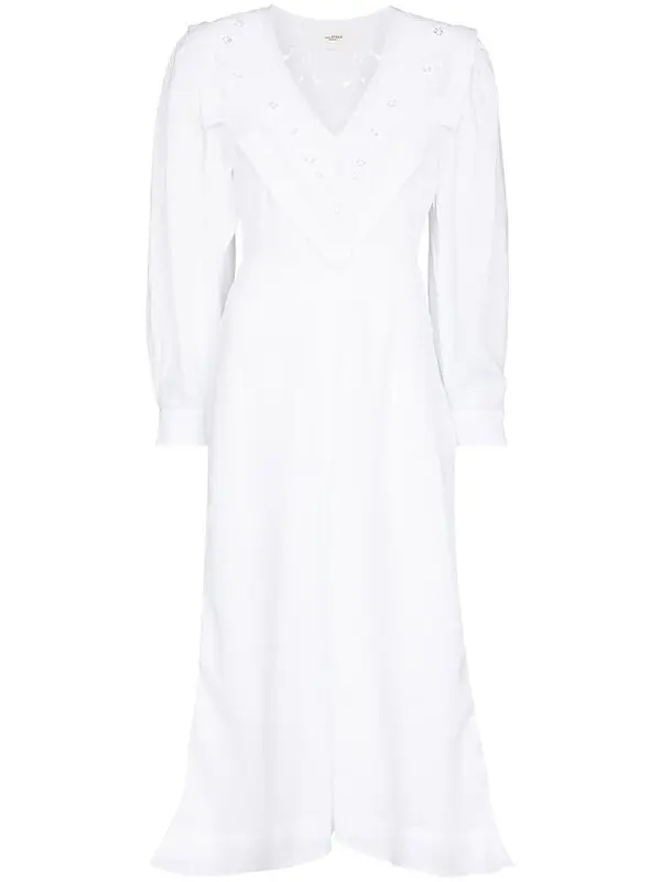 knee length dresses for ladies Dorset Chic Linen Dress by Isabel Marant Étoile main image 1