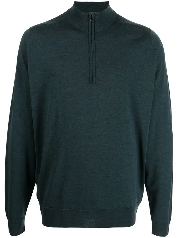 John Smedley Fine-knit Zipped Jumper