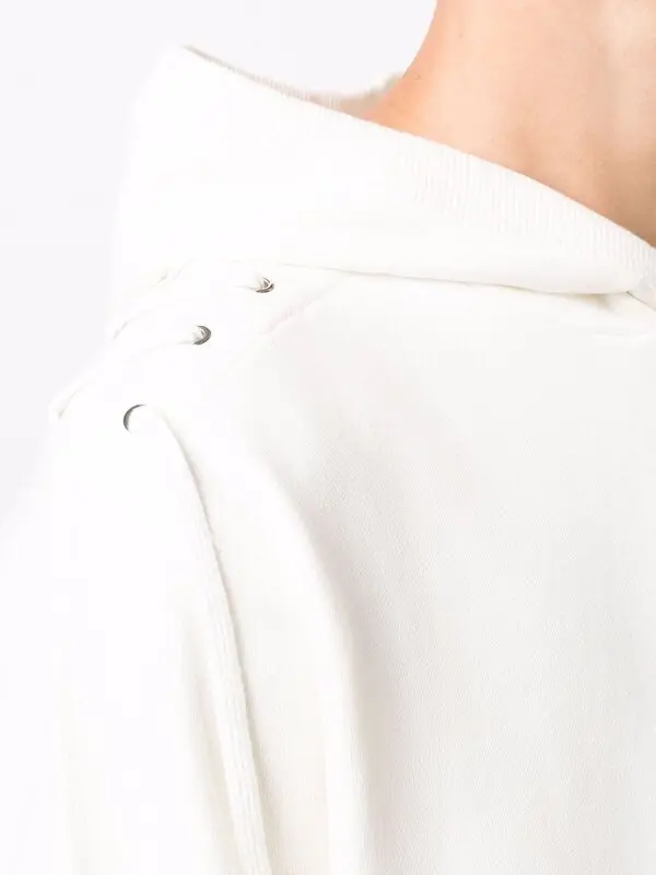 CRAIG GREEN Cotton Lace-up Detail Hoodie