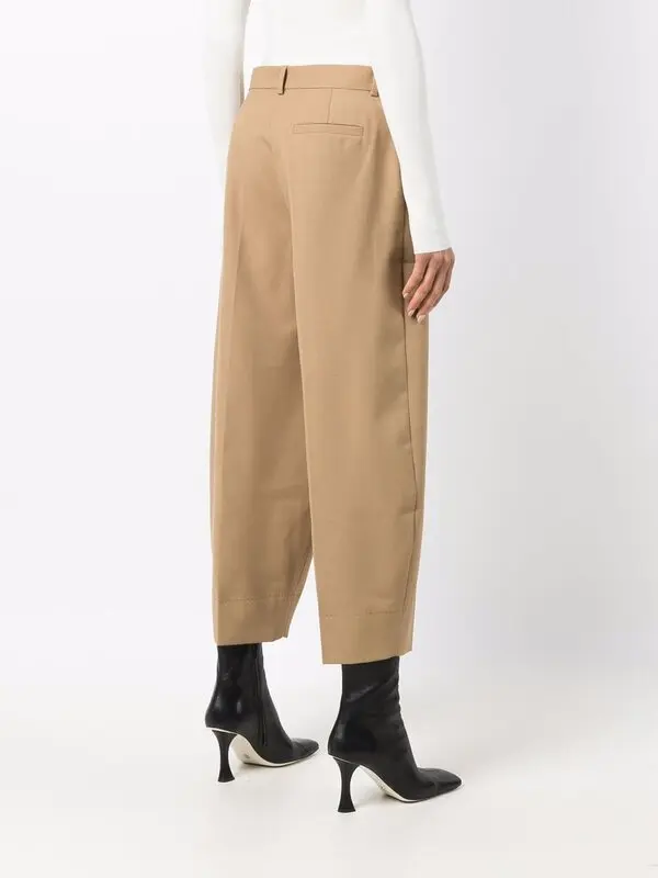 Rodebjer Mid-rise Cropped Trousers