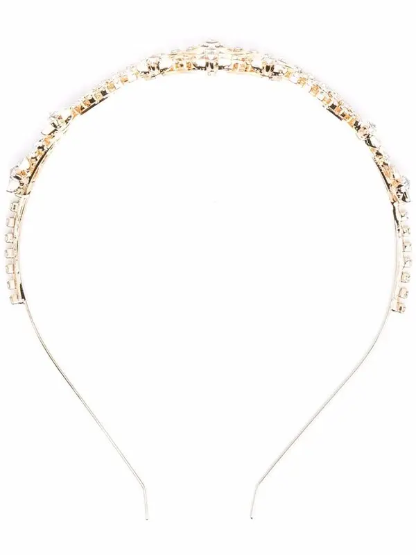 Dsquared2 Embellished Logo Tiara