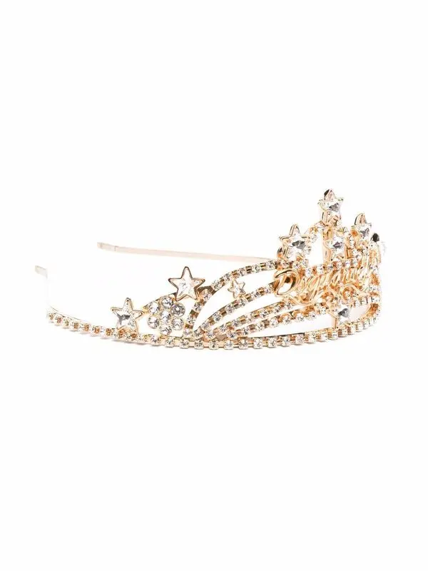 Dsquared2 Embellished Logo Tiara
