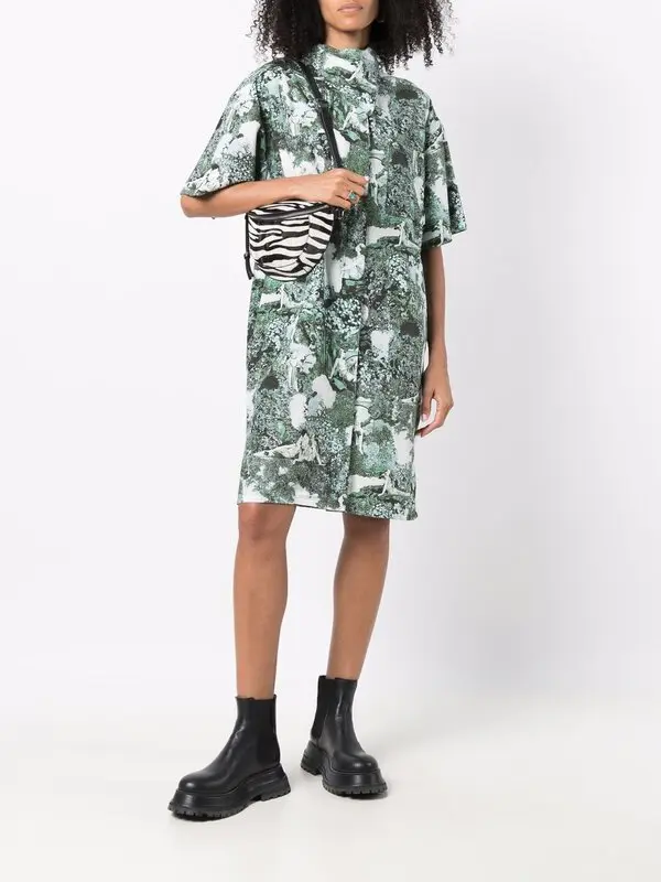 dreamers midi dress green floral Forest Belle Green Floral Trim Midi Dress – The Hippie Shake