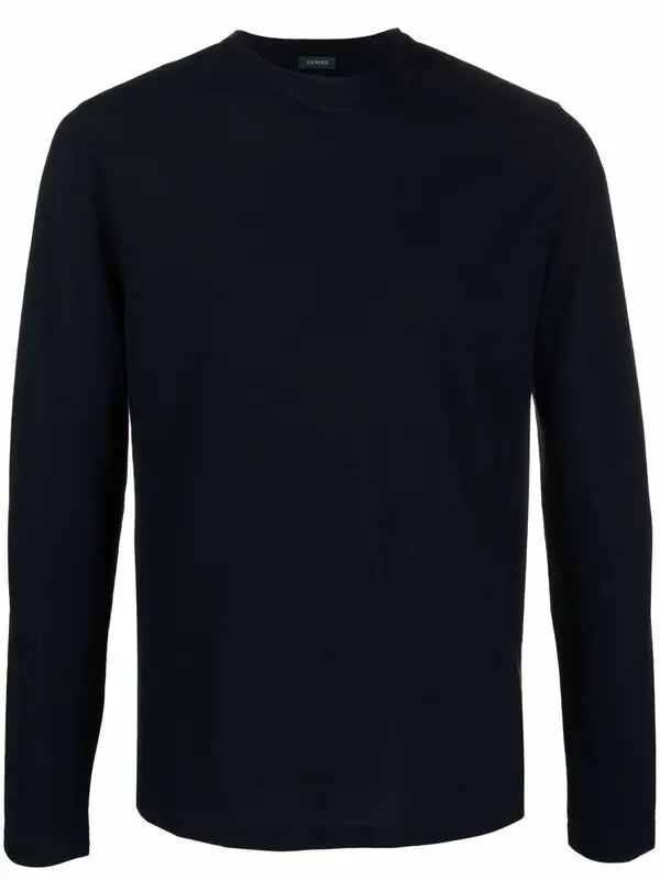 ZANONE Round Neck Long-sleeved Top