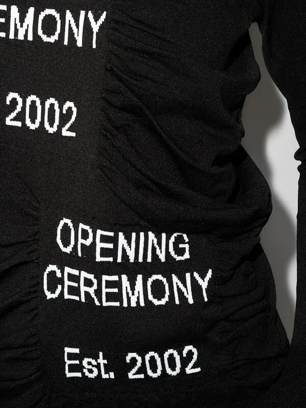 Opening Ceremony Box Logo Crew-neck Jumper