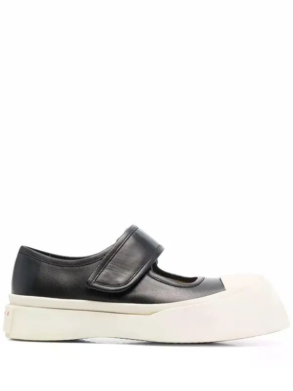 Marni Leather Mary Jane Pumps