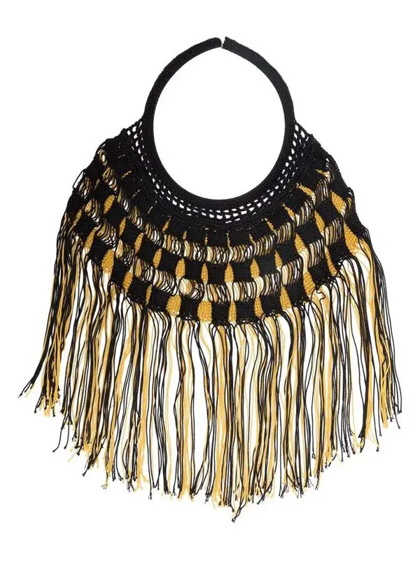 JIL SANDER Tassel-knit Necklace