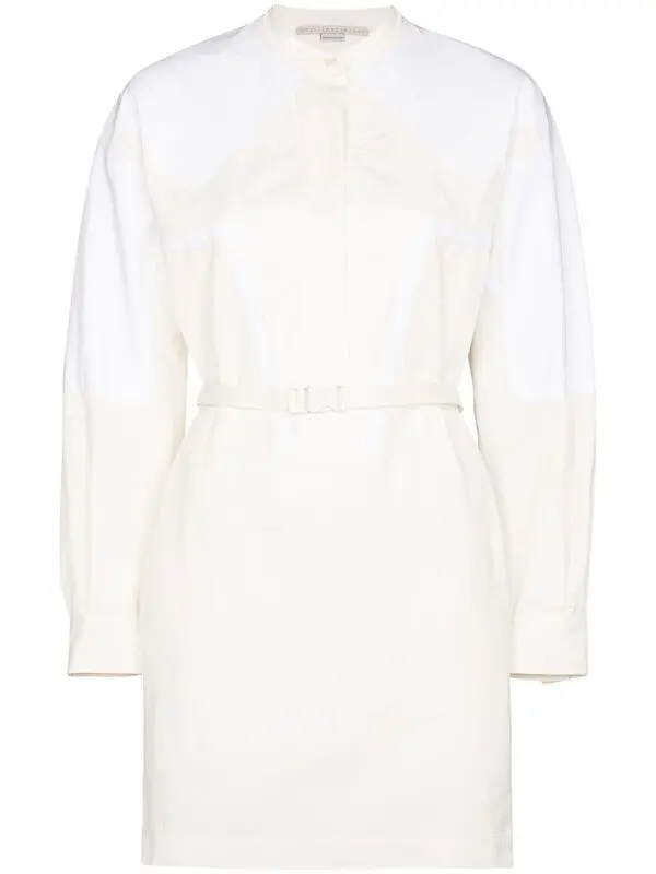 Stella McCartney Liana Belted-waist Minidress
