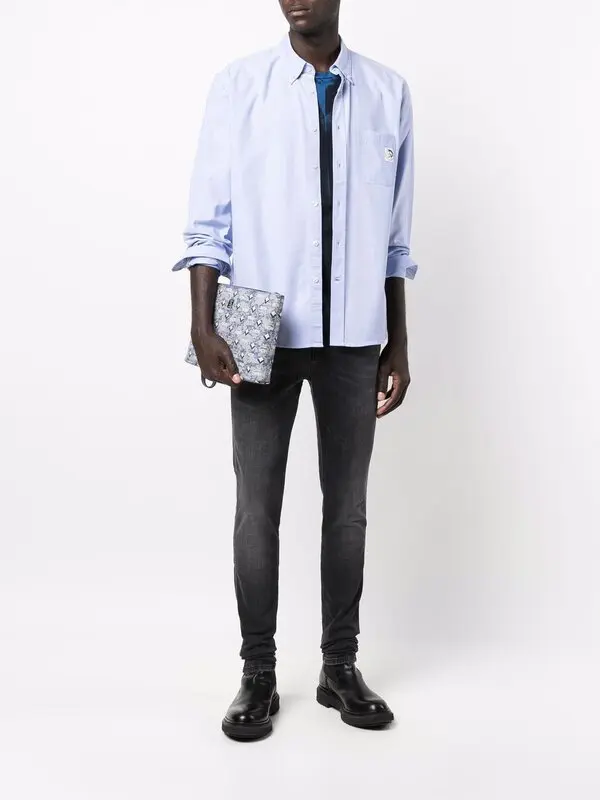 DIESEL® Long-sleeved Oxford Shirt
