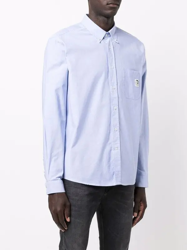 DIESEL® Long-sleeved Oxford Shirt