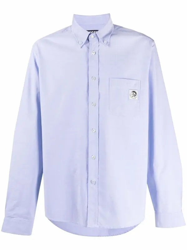 DIESEL® Long-sleeved Oxford Shirt