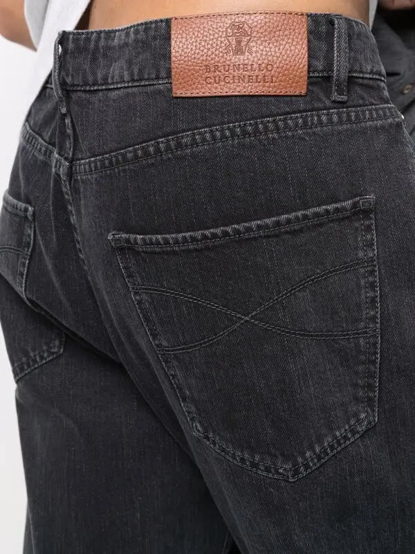 Brunello Cucinelli Slim-cut Denim Jeans