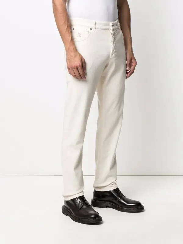 Brunello Cucinelli Straight-leg High-rise Jeans