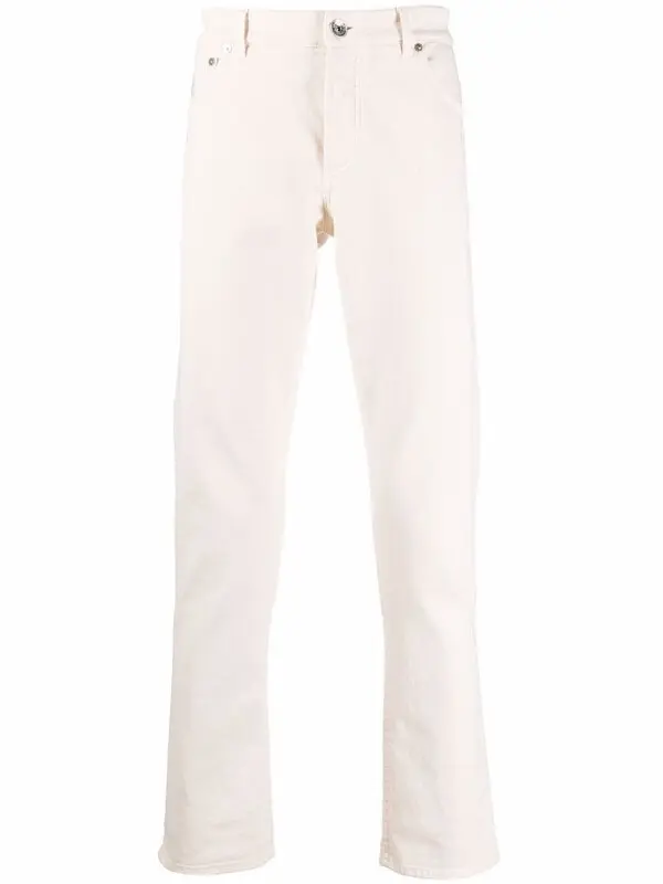Brunello Cucinelli Straight-leg High-rise Jeans
