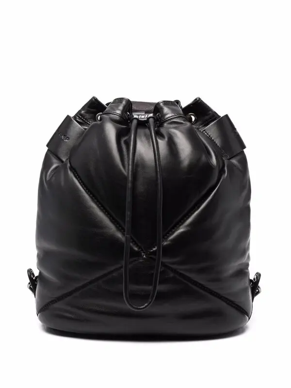 Longchamp Le Pliage Cuir Doudoune Backpack - Black 