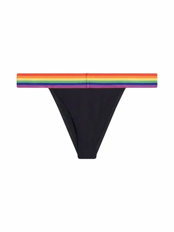 Balenciaga Pride Sporty Thong - Black