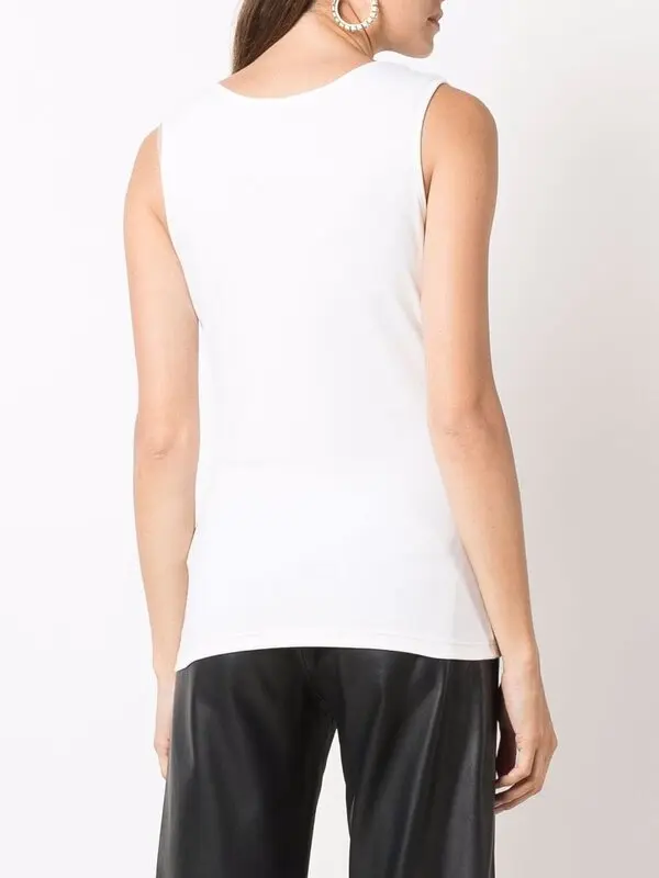 Philipp Plein Logo-print Tank Top - Neutrals