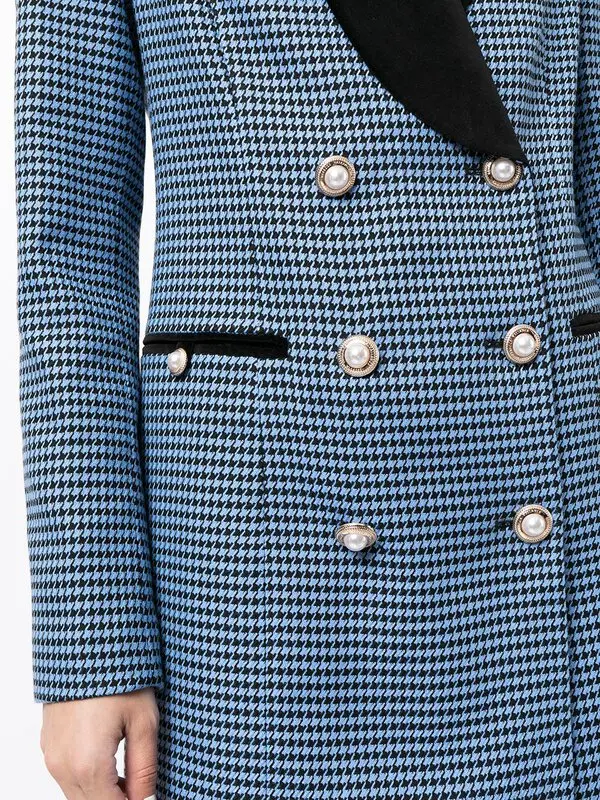 Rebecca Vallance Ilona Blazer Mini Dress In Blue - 26% Off | Editorialist