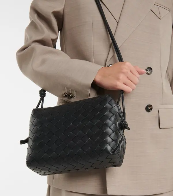 Bottega Veneta Loop Leather Crossbody Bag