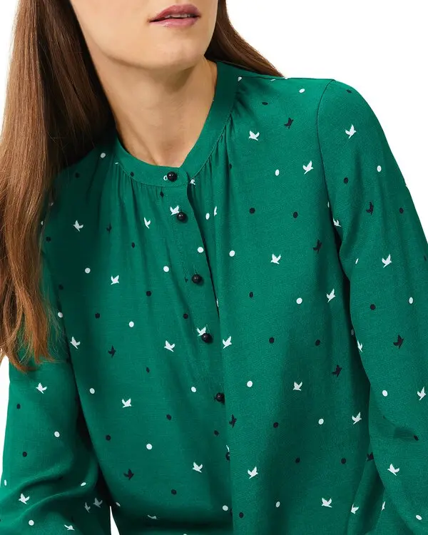 HOBBS LONDON Melissa Printed Top