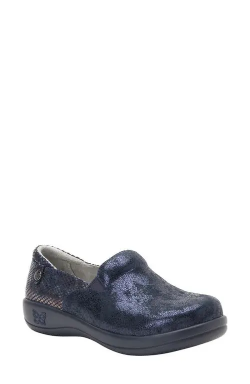 ALEGRIA Keli Clog - Glimmer Navy
