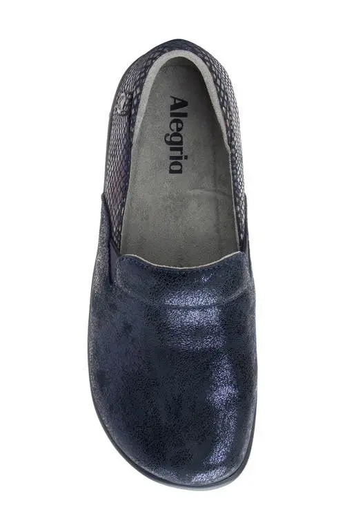 ALEGRIA Keli Clog - Glimmer Navy