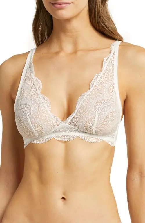 Simone Perele Karma Triangle Bralette - Ivory