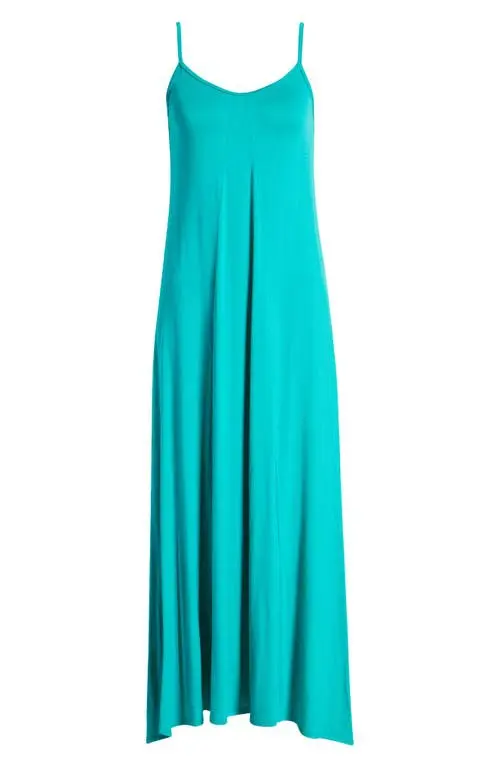 Loveappella Godet Maxi Dress - Jade