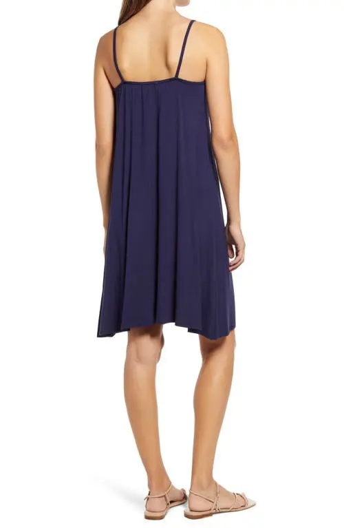 Loveappella Godet Slipdress - Midnight