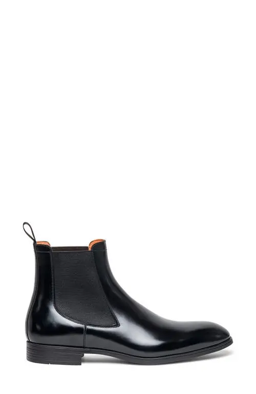 Santoni Detoxify Chelsea Boot - Black