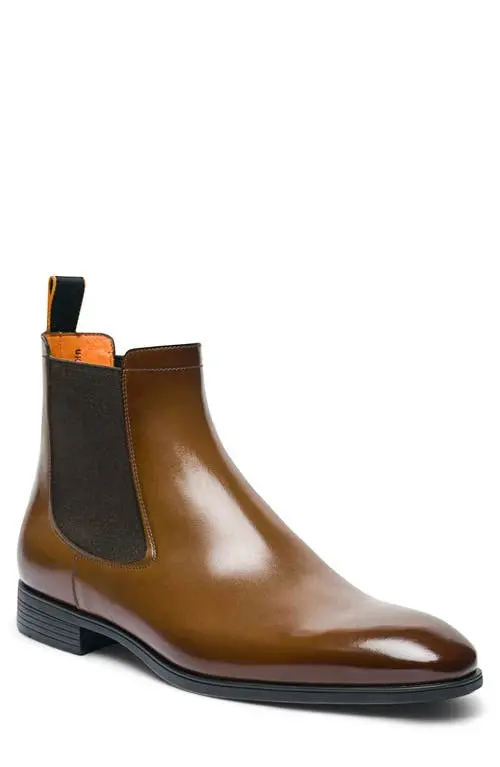 Santoni Detoxify Chelsea Boot - Brown