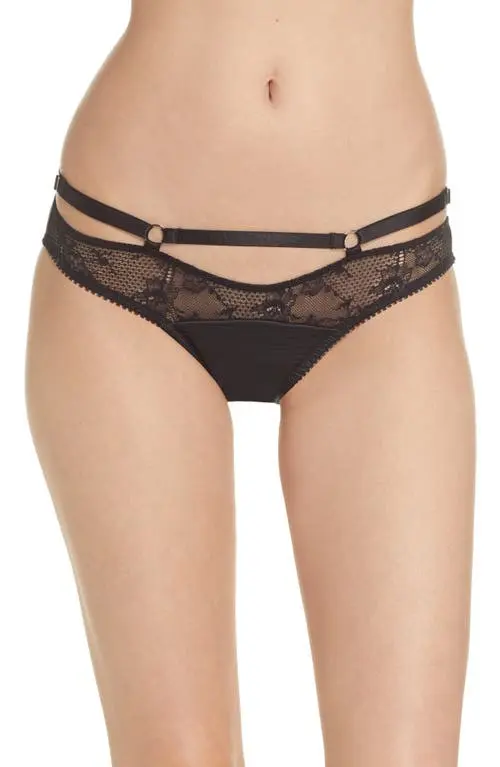 DITA VON TEESE Madame X Lace Bikini - Black
