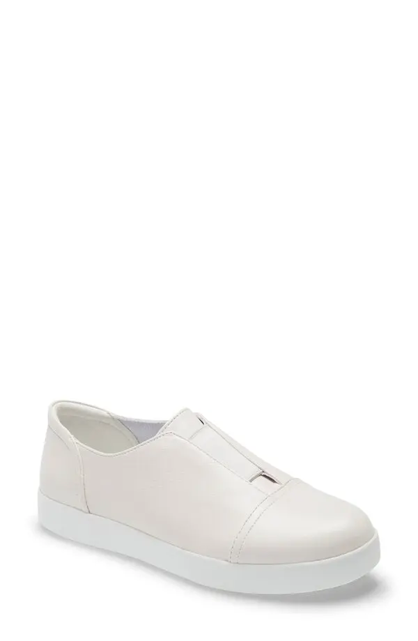 ALEGRIA BY PG LITE Posy Slip-on Sneaker - White Leather